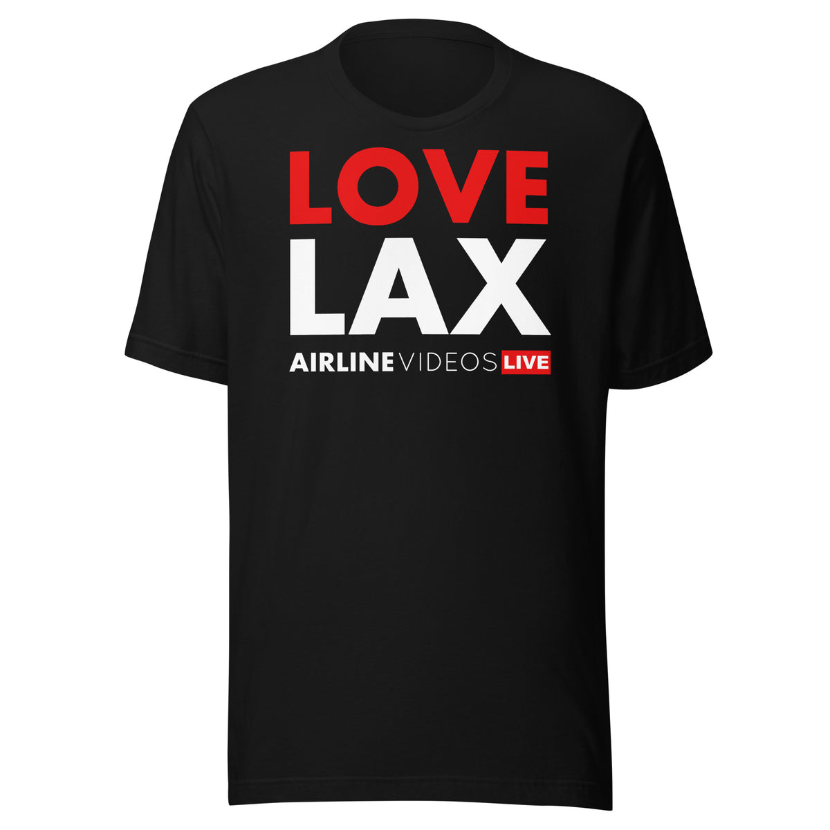 LOVE LAX Unisex t-shirt – Airline Videos
